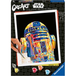 Ravensburger Malen nach Zahlen CreArt, Star Wars - R2-D2, Made in Europe, FSC® - schützt Wald - weltweit, bunt