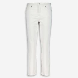 TK Maxx Weiße Slim Straight Leg Broome Jeans