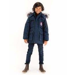 HULABALU Parka "Nordic" in Dunkelblau - 134/140