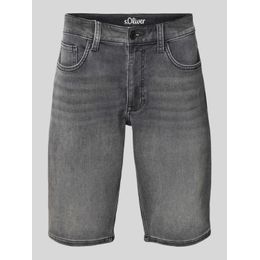 s.Oliver RED LABEL Regular Fit Jeansshorts im 5-Pocket-Design