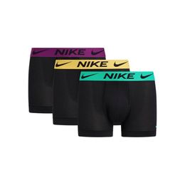 NIKE Underwear Trunk TRUNK 3PK (Packung, 3-St., 3er) mit NIKE Logo-Elastikbund, bunt