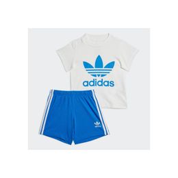 adidas originals Funktionsweste TREFOIL SHORTS UND SET (Set), blau