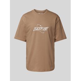 T-Shirt mit Label-Print - MATW X REVIEW