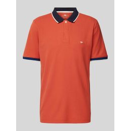 Fynch-Hatton Regular Fit Poloshirt mit Kontrastbesatz