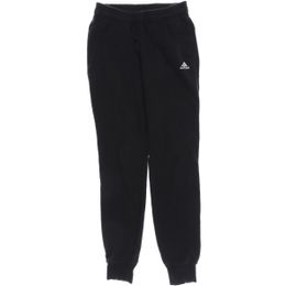 Adidas Damen Stoffhose, schwarz