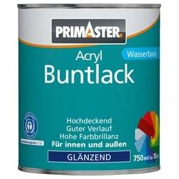 Primaster Acryl Buntlack RAL 9005 750 ml tiefschwarz glänzend