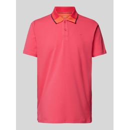 Joy Sportswear Poloshirt mit Label-Stitching