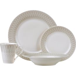 Maxwell & Williams MAXWELL & WILLIAMS Geschirr-Set, 16-teilig, beige