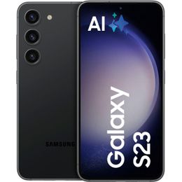 Samsung Smartphone "Galaxy S23, 256 GB" Mobiltelefone Gr. 256 GB 8 GB RAM, schwarz Smartphone Android