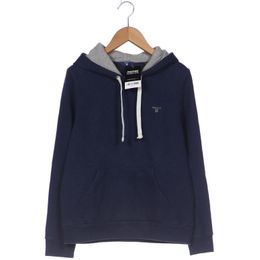 Gant Damen Kapuzenpullover, marineblau, Gr. 36