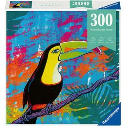 Ravensburger Puzzle Magic Tukan, 300 Puzzleteile, Made in Europe, FSC® - schützt Wald - weltweit, bunt