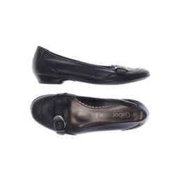 Gabor Damen Ballerinas, schwarz