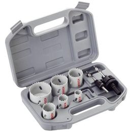 Bosch Accessories 2608580862 Lochsägen-Set 9teilig 24 mm, 27 mm, 32 mm, 35 mm, 40 mm, 52 mm 1 Set