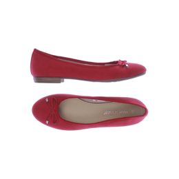 Marco Tozzi Damen Ballerinas, rot