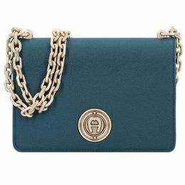 Aigner Leeloo Umhängetasche S Leder 19 cm oceanic blue