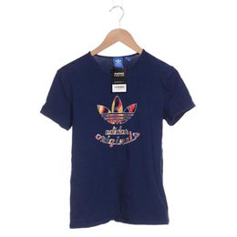 adidas originals Damen T-Shirt, blau, Gr. 44