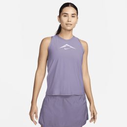 Nike Trail Dri-FIT Lauf-Tanktop mit Grafik für Damen - Lila