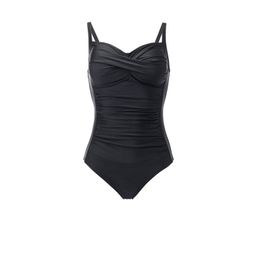 Badeanzug (Farbe: schwarz, Größe: XL)