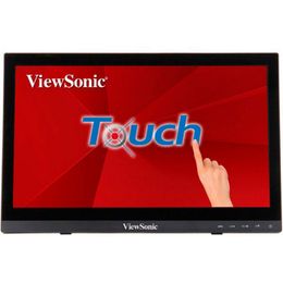 Viewsonic VS17495 LCD-Monitor (39,6 cm/15,6 ", 1366 x 768 px, WXGA, 12 ms Reaktionszeit, TN LCD), schwarz