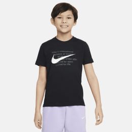 Nike Sportswear T-Shirt für ältere Kinder (Jungen) - Schwarz