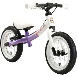 Bikestar Laufrad Bikestar Kinderlaufrad Sport ab 3 Jahre mit Bremse 12 Zoll, lila|weiß