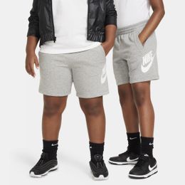Nike Sportswear Club Fleece French-Terry-Shorts für ältere Kinder (erweiterte Größen) - Grau