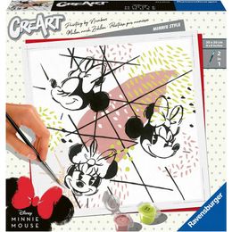 Ravensburger Malen nach Zahlen CreArt, Minnie Style, Made in Europe, FSC® - schützt Wald - weltweit, bunt