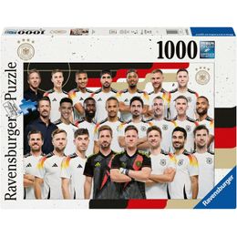 Ravensburger Puzzle Nationalmannschaft DFB 2024, 1000 Puzzleteile, Made in Germany, bunt