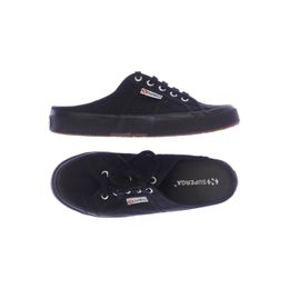 Superga Damen Sneakers, schwarz