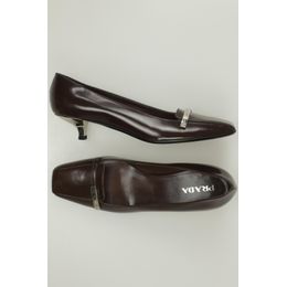 Prada Damen Pumps, braun, Gr. 37