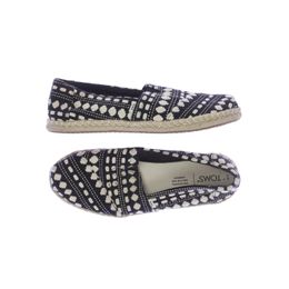 Toms Shoes Toms Damen Halbschuh, schwarz, Gr. 37.5