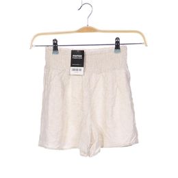 Bershka Damen Shorts, beige, Gr. 36