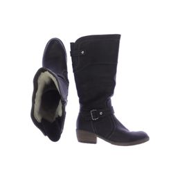 Rieker Damen Stiefel, schwarz