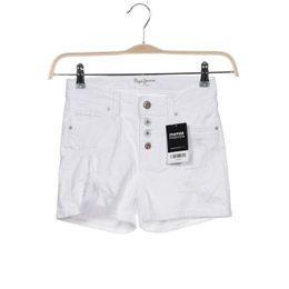 Pepe Jeans Damen Shorts, weiß, Gr. 134