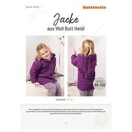 buttinette Strickanleitung – Jacke aus Woll Butt Heidi