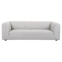 Miliboo Design-Sofa aus grauem Stoff 4-Sitzer OLIVEIRO