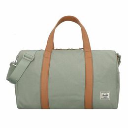 HERSCHEL Novel Weekender Reisetasche 42 cm seagrass-white stitch