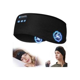 Puiaosso Schlafmaske 100% Blackout-Effekt 3D Augenmaske mit Bluetooth-Musik