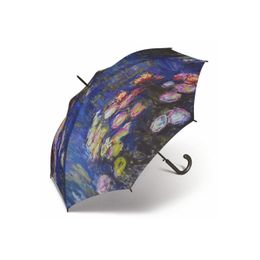 Happy Rain Stockregenschirm Regenschirm Motiv Claude Monet "Seerosen"