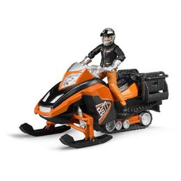 Bruder® Spielzeug-Quad Snowmobil mit Fahrer 1:16 63101