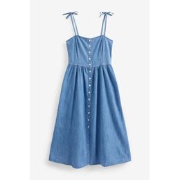 next Jeanskleid Sommerkleid aus Jeansstoff mit Knöpfen (1-tlg)