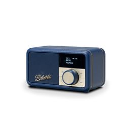 Roberts Revival Petite midnight blue tragbares FM / DAB+ Radio mit Bluetooth und integriertem Akku