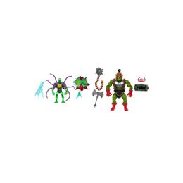 Masters of the Universe Origins TOG Deluxe Figure Grayskull Mutant Ninja Turtles