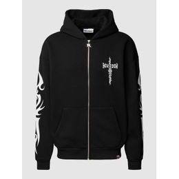 Review Sweatjacke mit CROSS Print