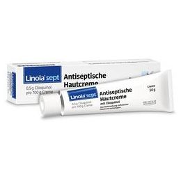 Linola sept Antiseptische Hautcreme mit Clioquinol