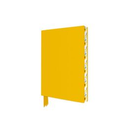Exquisit Notizbuch DIN A6: Farbe Sonnengelb