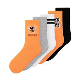 name it - Socken NKMVAKS SPORTS 5er Pack in bird of paradise, Gr.31-33