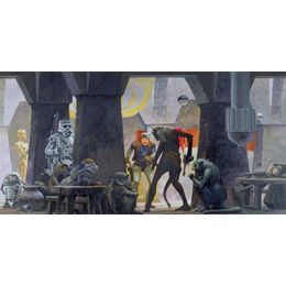 Komar Vliestapete "Star Wars Classic RMQ Mos Eisley Streets" Tapeten Gr. B/L: 500 m x 250 m, Rollen: 1 St., bunt Vliestapeten