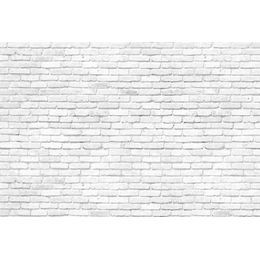 Komar Vliestapete "Brick Wall" Tapeten Gr. B/L: 368 m x 248 m, Rollen: 1 St., schwarz Steintapeten