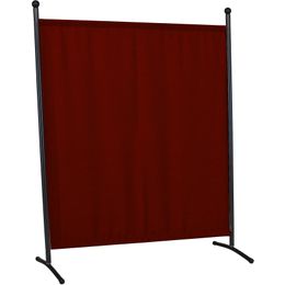 Stellwand Angerer FREIZEITMÖBEL "Groß bordeaux" Stellwände Gr. B/H: 178 cm x 178 cm, rot Paravents